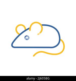 Field mouse isolated icon. Agriculture sign. Graph symbol for your web ...