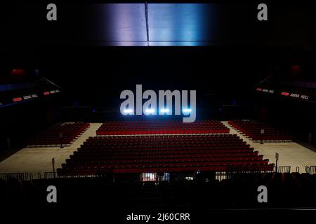 An interior view of Bonus Arena in Hull,East Riding of Yorkshire,UK ...
