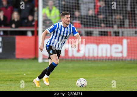Sam Hutchinson #5 of Sheffield Wednesday runs forward with the ball ...