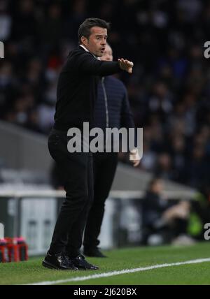 LONDON, ENGLAND - APRIL 6: Marco Silva, Manager of Fulham during the ...