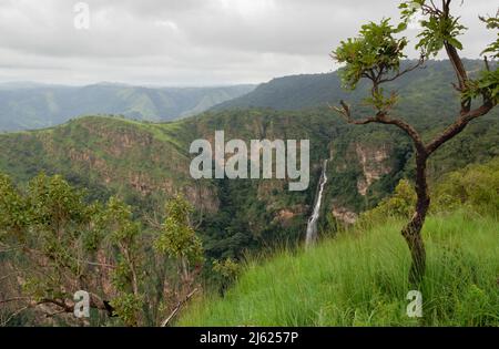Ho District, Volta Region. Upper Wli Waterfall Stock Photo - Alamy