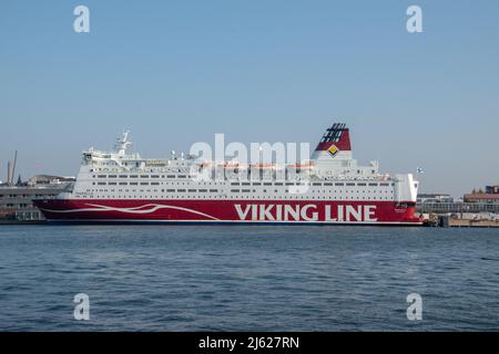 Viking Line MS Mariella in Helsinki, Finland. This ship is now owned by ...