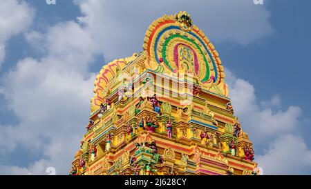 The Entrance View of Chikka Tirupathi Temple, Arsikere, Karnataka ...