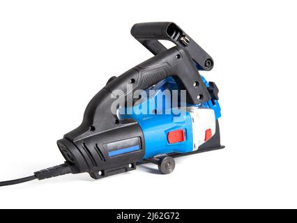 Powerful electric wall chaser for recessing in walls. construction tool ...