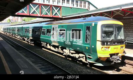 A GWR Class 166 DMU ' Roger Watkins The GWR master train planner ' at ...