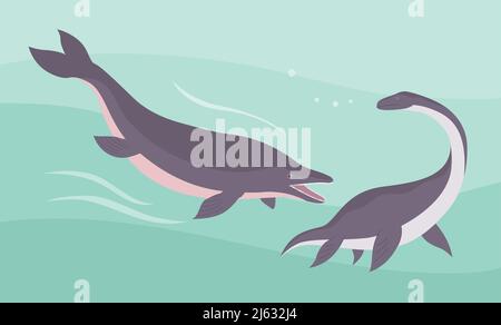 Mosasaur Vs Plesiosaur