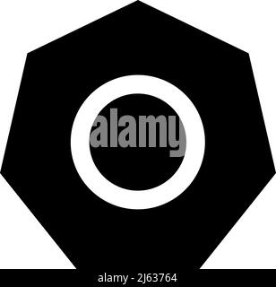 Generic geometric icon and symbol. Stock vector illustration, clip-art ...