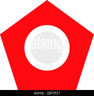 Generic geometric icon and symbol. Stock vector illustration, clip-art ...