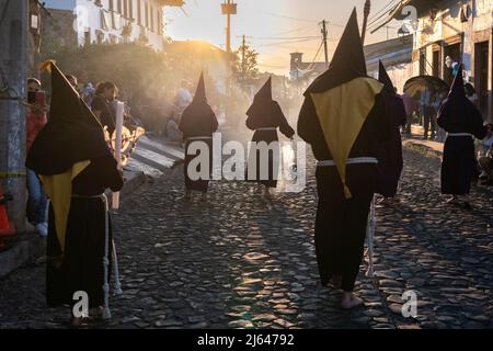Holy Week. Backlight procession. Traditional Catholic celebration Palm ...