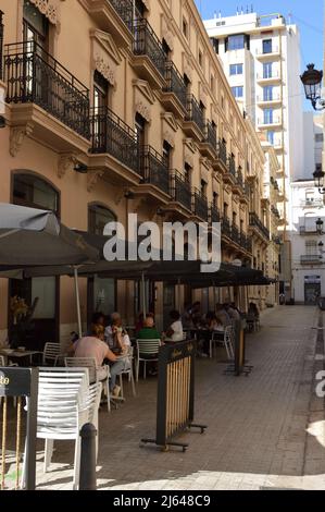 Queens Square, valencia Stock Photo - Alamy