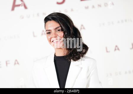 Argentine actress Cumelen Sanz attends the photocall of the film 'La ...