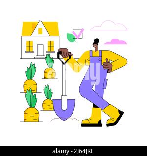 Soil tilling concept icon Stock Vector Image & Art - Alamy