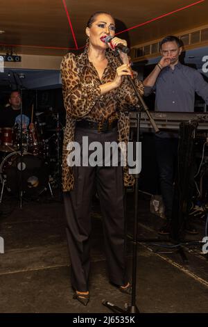 Serbian singer, Svetlana Raznatovic, known by her stage name Ceca ...