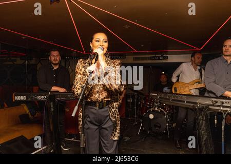 Serbian singer, Svetlana Raznatovic, known by her stage name Ceca ...