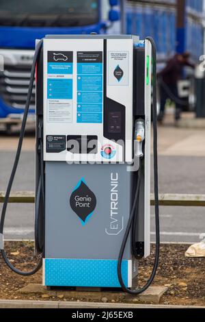 GeniePoint is a national charging network, owned and run by Equans ...