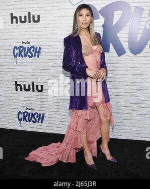 Rain Valdez at the Hulu's Original Film CRUSH Los Angeles Premiere held ...