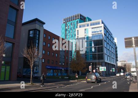 Views of Denby Street, Sheffield, South Yorkshire in the UK Stock Photo ...