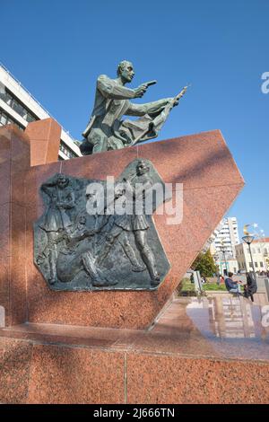 Famous First Bullet monument of Hasan Tahsin, who started the Turkish ...