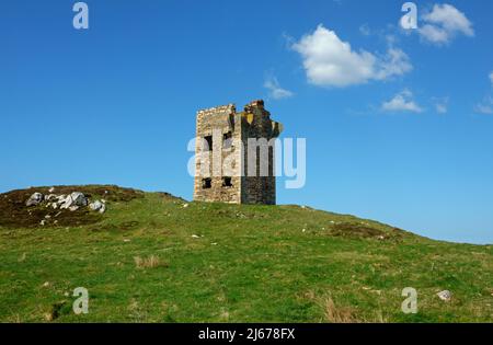 View on Crohy Tower - The signal tower, Maghery, Co, Donegal, Ireland ...