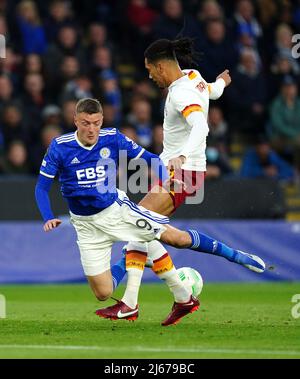Chris Smalling of AS Roma during the UEFA Conference League round of 16 ...