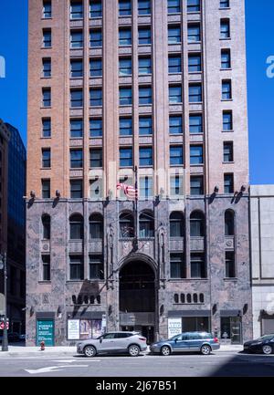 The David Stott Building, 1150 Griswold Street, downtown Detroit ...