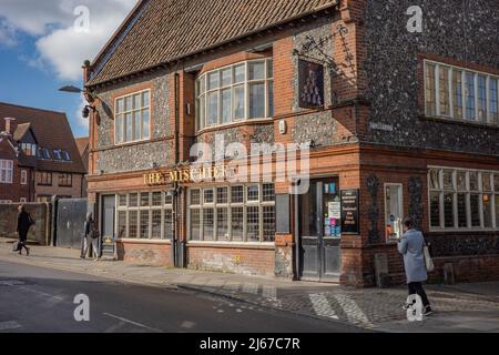 The Mischief pub, Magdalen Street, Norwich. This historical pub has ...