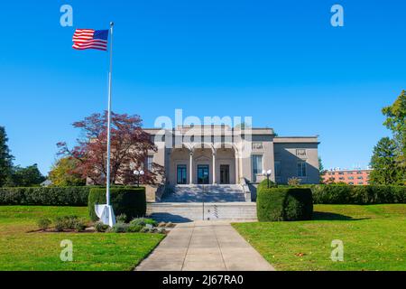Cranston Public Library William Hall Library at 1825 Broad Street in ...