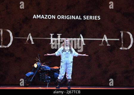 Indian actress Sonakshi Sinha at a Bollywood Oscars press conference in ...