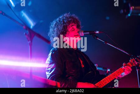 Malmo, Sweden. 28th, April 2022. The Swedish band The Wannadies ...