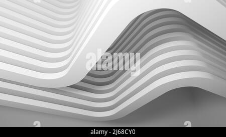 Soft matte wavy gradient abstract background. 2D layout illustration ...