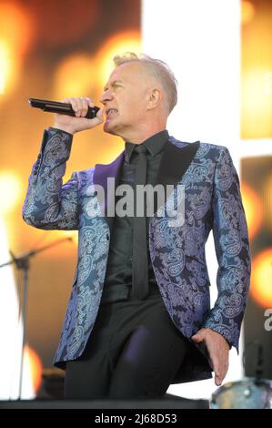 Martin Fry the lead singer of 80s Band ABC performing at Flashback ...