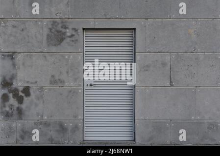 louvers shutter on the wall. louvers shutter facade. louvers shutter ...