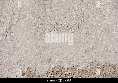 Weathered wall plaster with cracks and imperfections background. Full ...