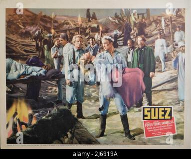 SUEZ, Joseph Schildkraut, Annabella, Tyrone Power, 1938, TM & Copyright ...