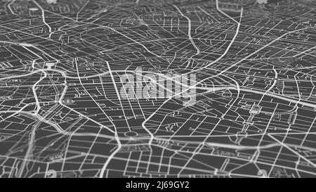 Map of Berlin Stock Photo - Alamy