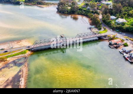 Aerial View of Narooma in Australia Stock Photo - Alamy