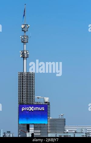 Proximus Building in the Quartier Nord | Les bureaux de Proximus ...