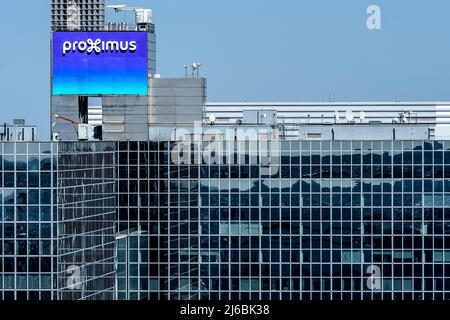 Proximus Building in the Quartier Nord | Les bureaux de Proximus ...