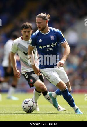 Ipswich Town's Wes Burns during the Emirates FA Cup Third Round match ...