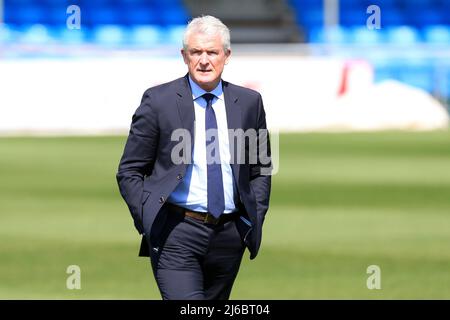 Bradford City manager Mark Hughes claps the fans after the Sky Bet ...