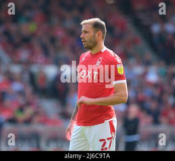 Steve Cook #27 of Nottingham Forest in action during the game Stock ...