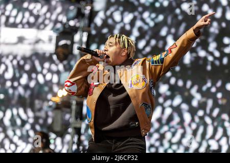 Rapper Cordae (Cordae Amari Dunston) during the Day N Vegas Music ...
