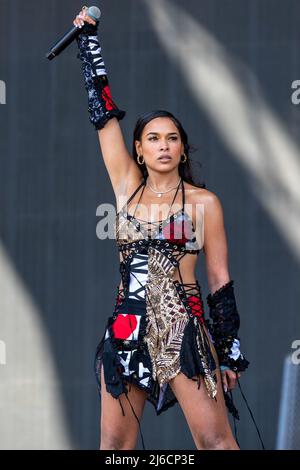 Princess Nokia (Destiny Nicole Frasqueri) during Coachella Music and ...