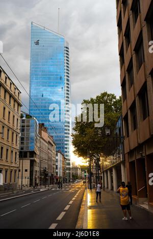 The Tour Incity is a skyscraper office in Lyon, France. The building ...