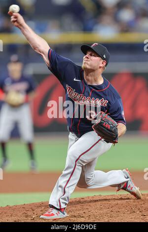 Minnesota Twins starting pitcher Dylan Bundy throws during the first ...