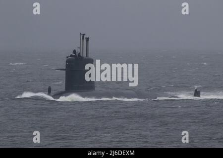 FS Casabianca (S603), a Rubis-class nuclear-powered attack submarine ...