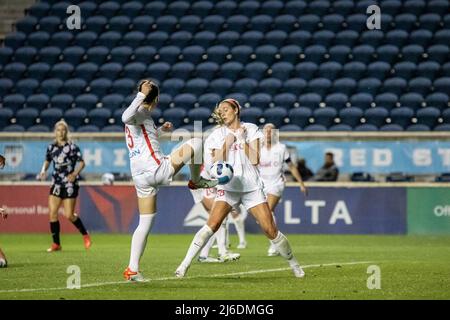 Tatumn Milazzo (23 Chicago Red Stars) in action during the NWSL ...