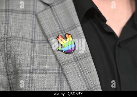 Actor Bruce Horak attends the Star Trek: Strange New Worlds NYC ...