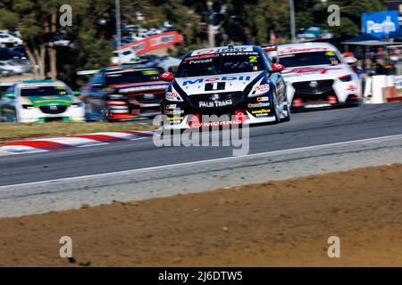 Nick Percat of Mobil 1 NTI Racing during Race Four of the Supercars ...
