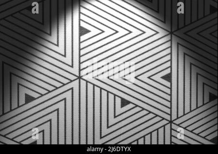 Triangular pattern background with connecting lines and dots Stock ...